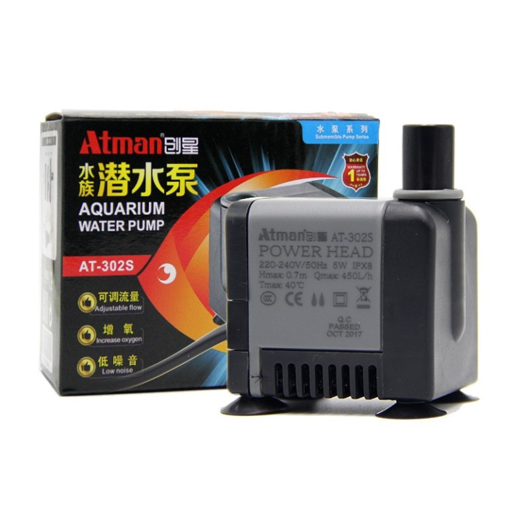 Bơm bể cá Atman 302s - Happy Aqua
